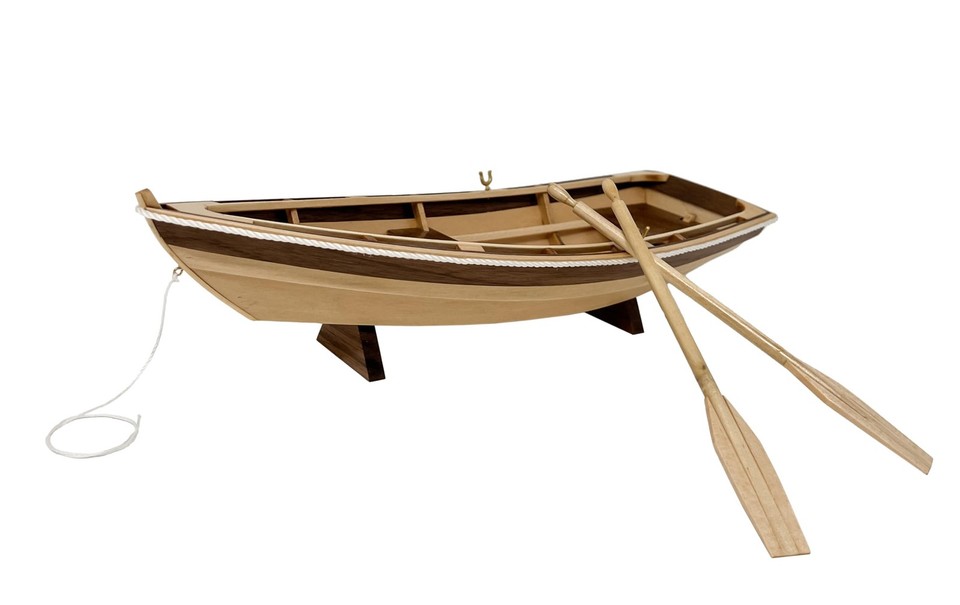 Midwest Dinghy Wooden Ship Model Kit - DIY Woodcraft, Self Assembly ...