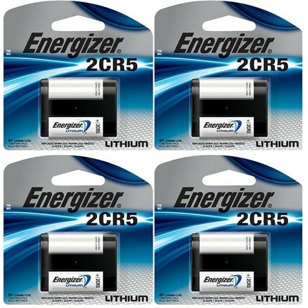 5 Energizer 2CR5 2CR5M 5032LC DL245 Lithium Camera Photo 6V Batteries ...