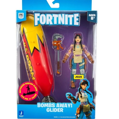 Fortnite Jules Vehicle Bombs Away! Glider Action Figure Collectible Toy ...