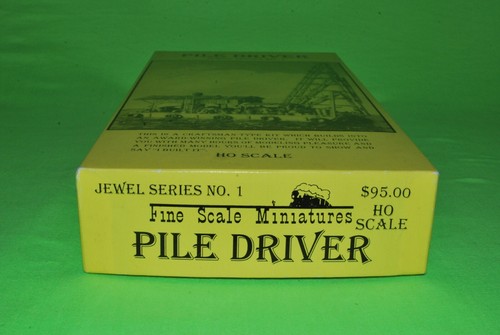 Fine Scale Miniatures FSM Jewel Series Kit #1 Pile Driver | eBay