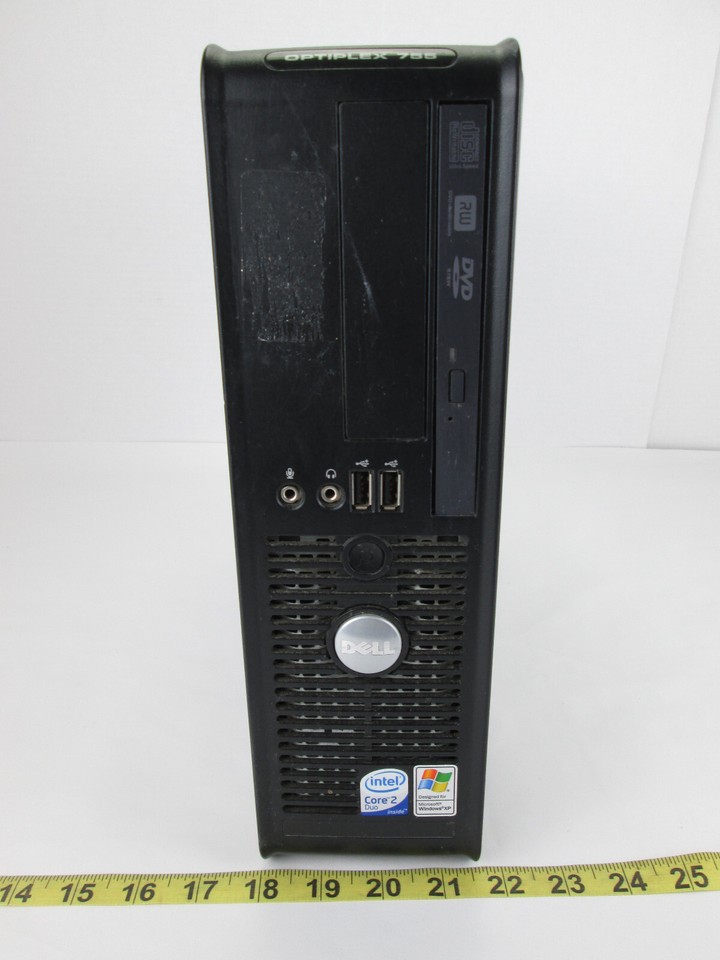 Dell Optiplex 755 PC Computer Tower Windows 10 Pro 160GB HDD 4GB RAM ...