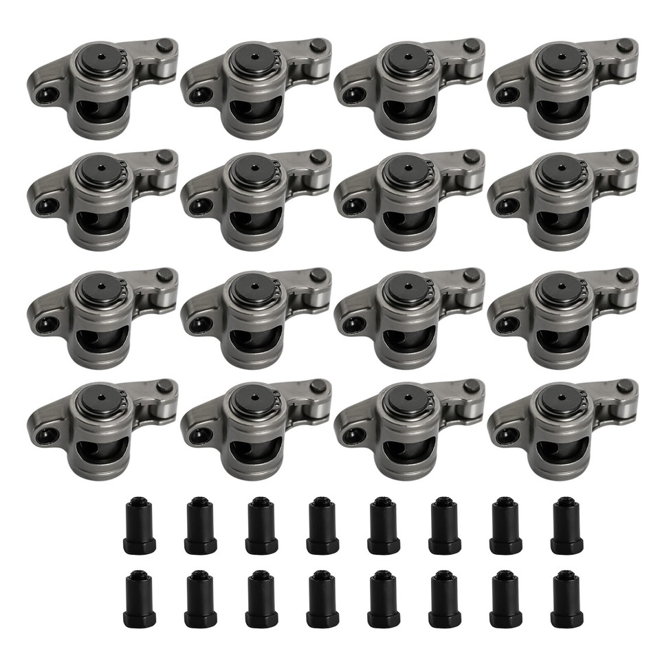 1.50 x 3/8" Self-Aligning Roller Rocker Arms Kit for Chevy SBC 305 327 ...