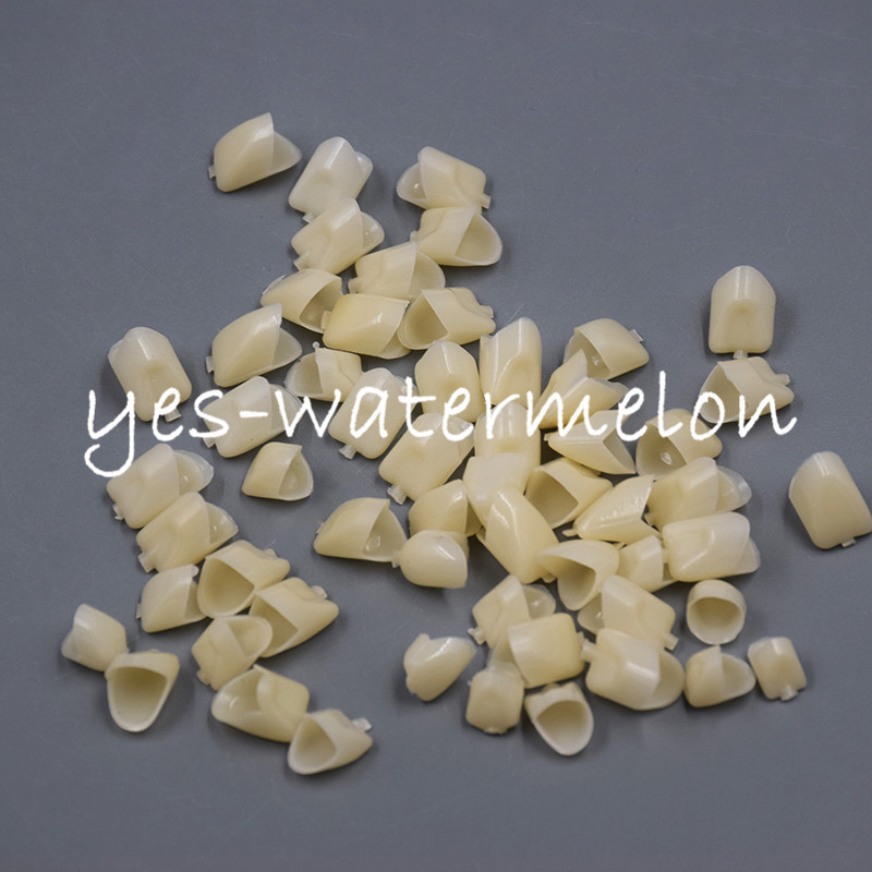 Pro Ultra-Thin Resin Temporary Crowns Dental Veneers Polycarbonate ...