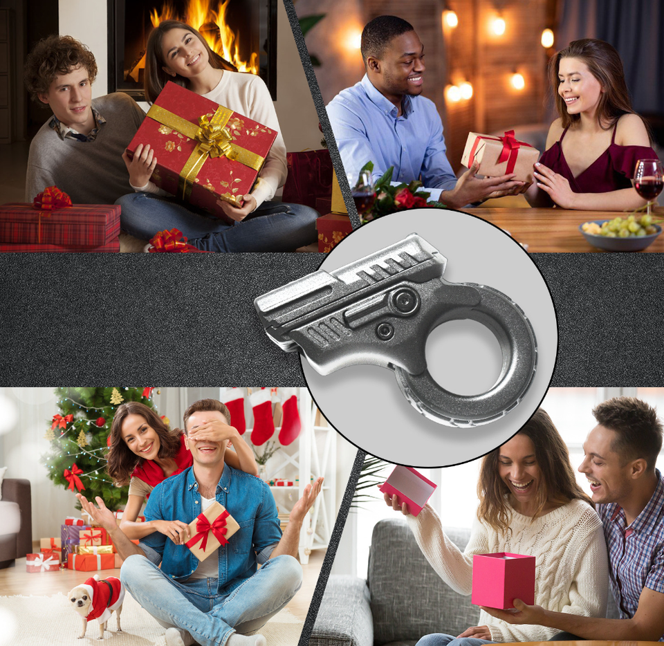 EDC Hand Spinner ADHD Stress Relief Tool Alloy Zoom Ratchet Wheel ...