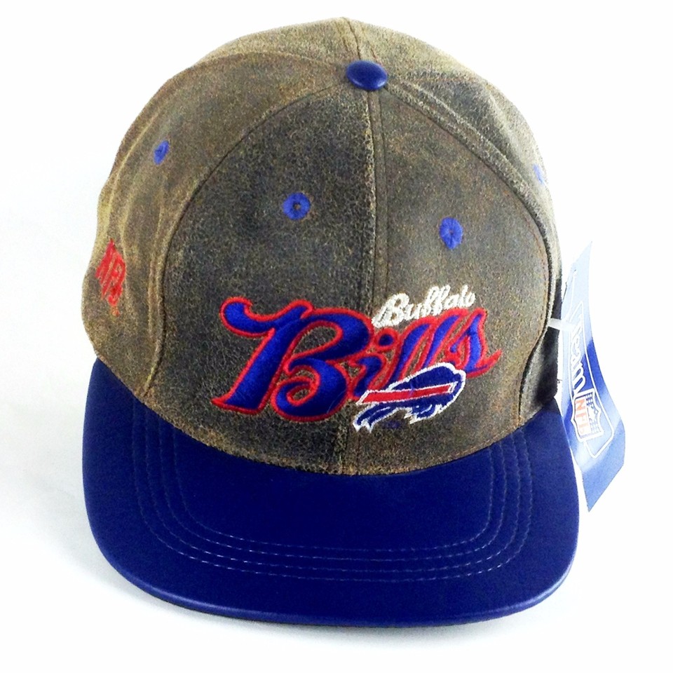 Vintage Buffalo Bills, LOGO TEAM NFL BASEBALL LEATHER CAP | eBay