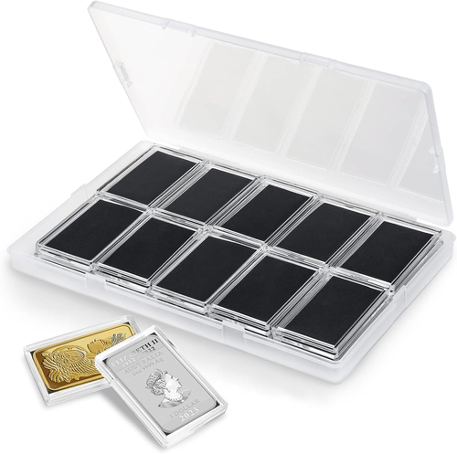 Silver Bar Holder 1 Oz Silver Bar Case Silver Bar Capsule Storage Bar ...