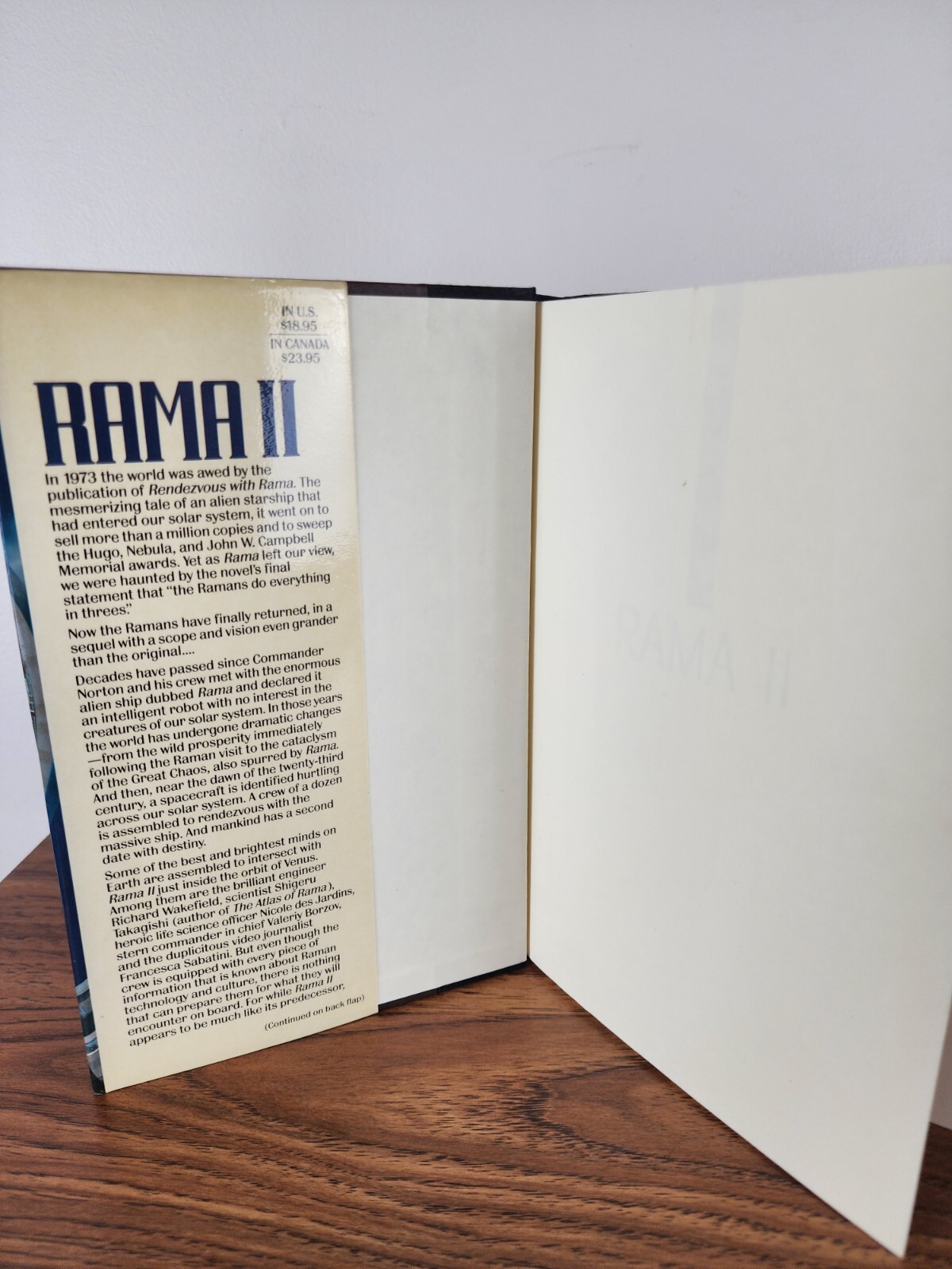 Rama II by Gentry Lee and Arthur C. Clarke (1989, Hardcover) | eBay