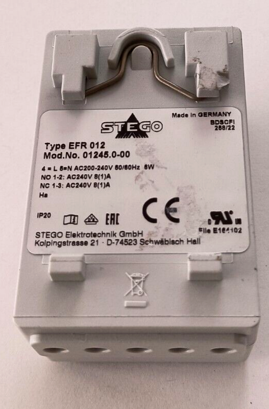 3 Pcs lot 01245.0-00 Stego Electronic Hygrostat Humidity Controller ...