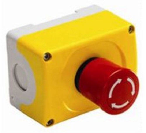 ABB ENCLOSED PULL RELEASE EMERGENCY STOP 22.5mm Hole 2xN/C Surface ...