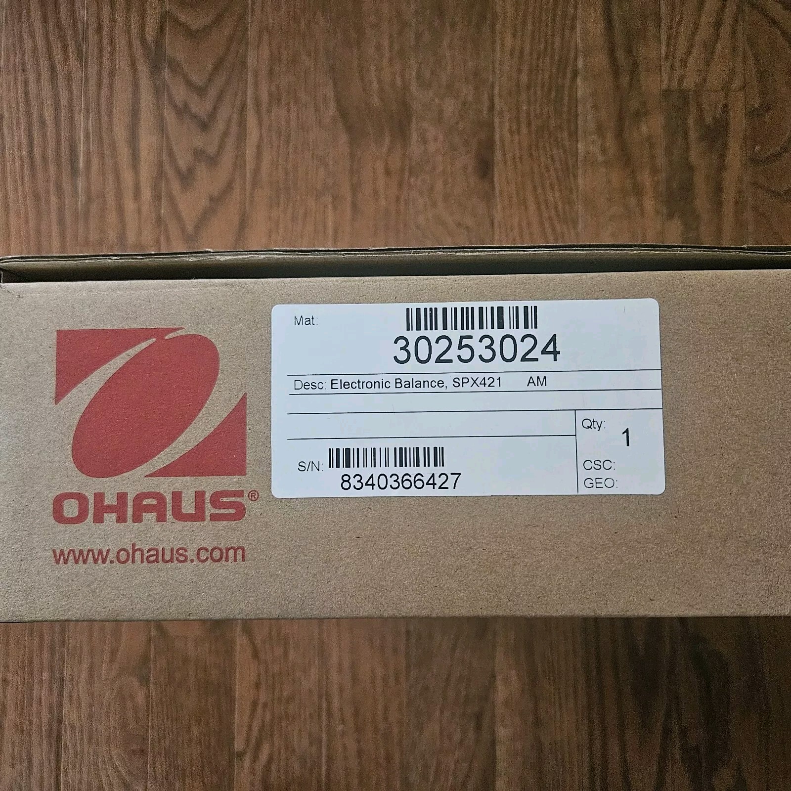 Ohaus Scout SPX421 Portable Precision Balance for sale online | eBay