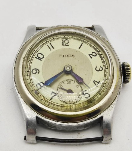 WWII Military Watch FIDUS Original Serviced Vintage RARE | eBay