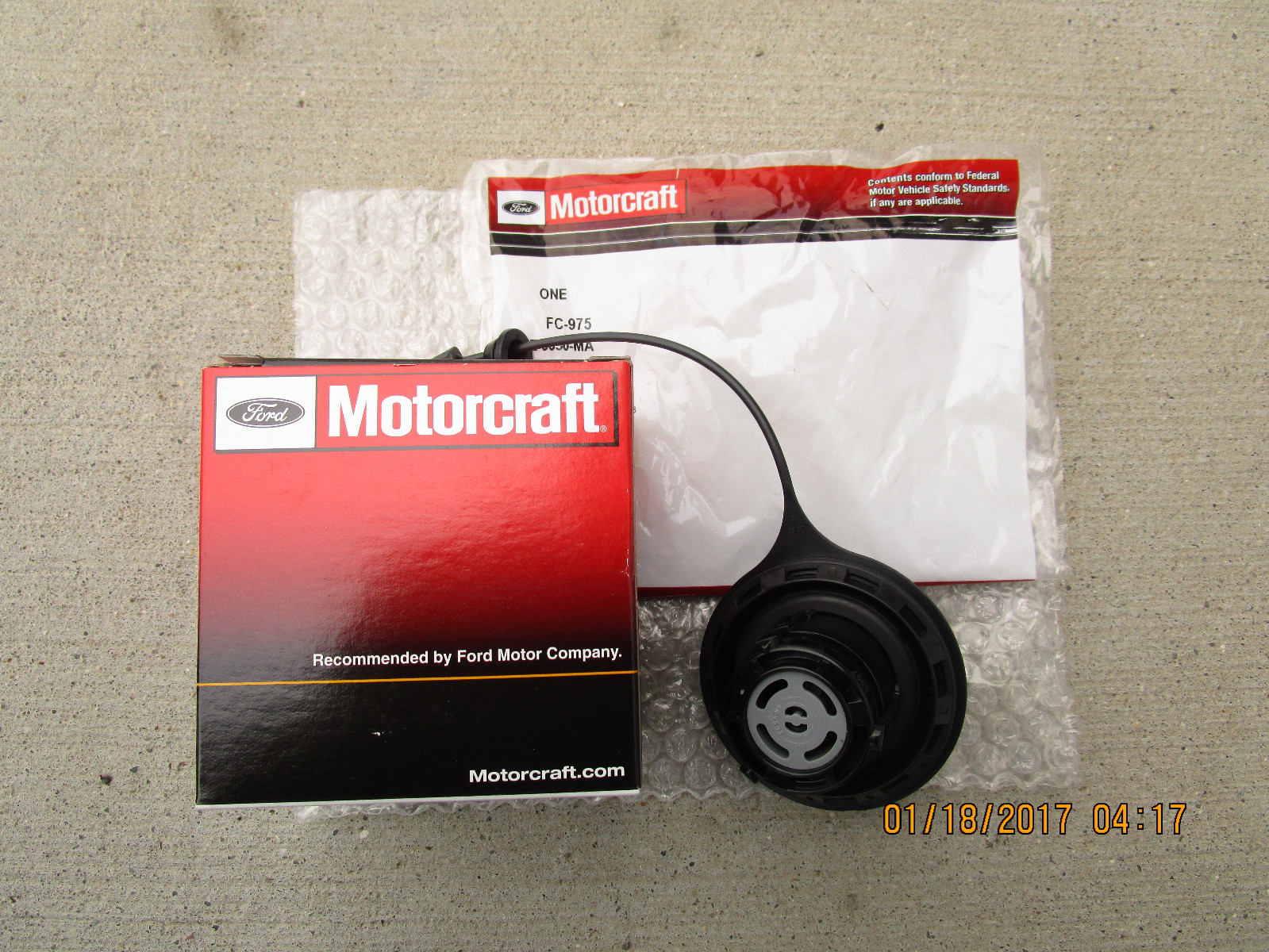 97 - 03 FORD F150 F-150 FUEL GAS TANK FILLER CAP WITH TETHER OEM BRAND ...