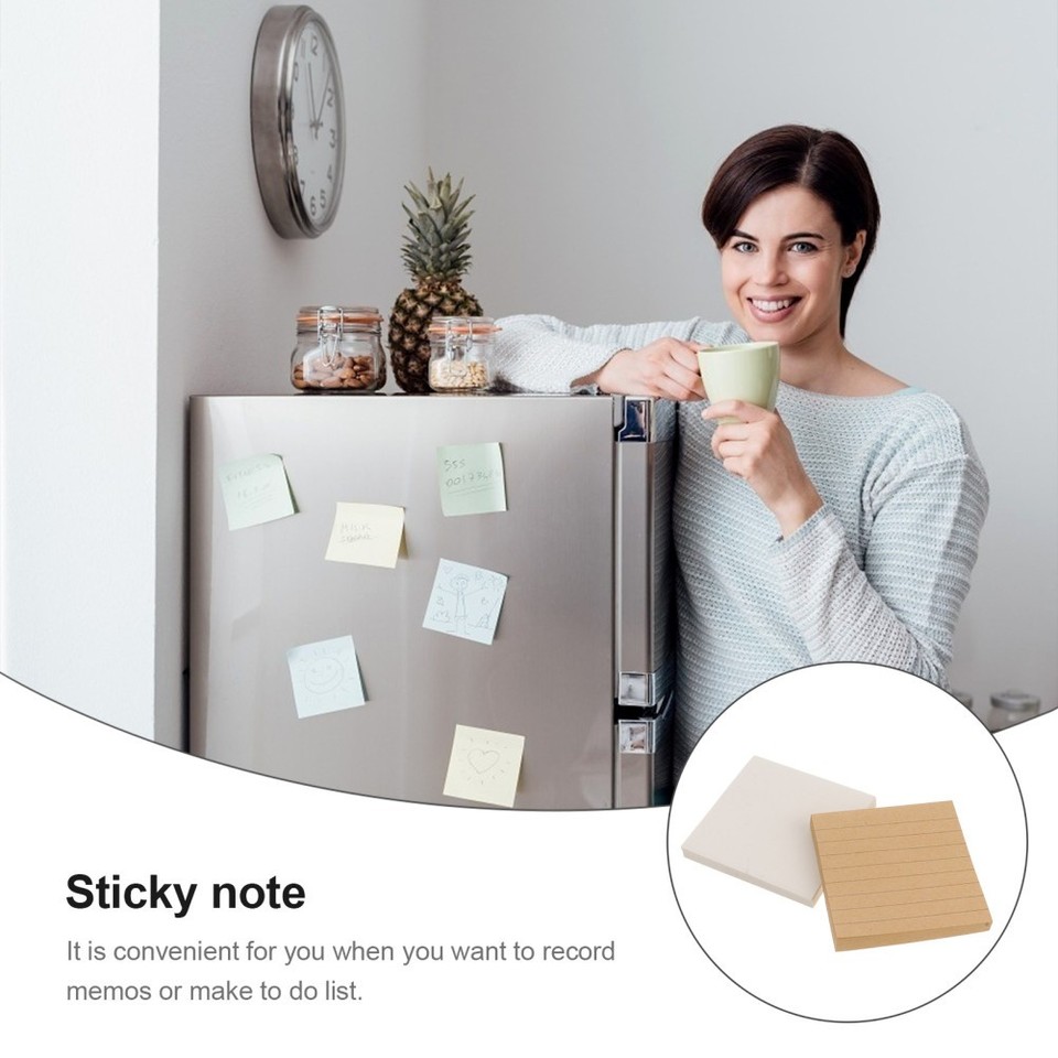8 PCS Creative Self-stick Notes List Notepad Line Note Pads | eBay UK