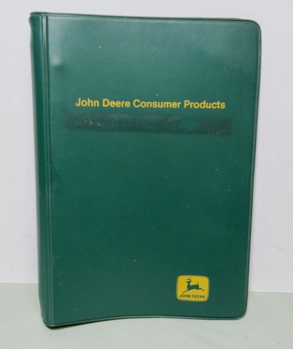 Vintage John Deere Consumer Products Price Book ( Binder Only ) | eBay