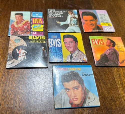 NOS Elvis Pressly Chu Bops 7 w Exclusive Elvis Photos 41, 43-48 | eBay