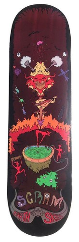 Scram Deck 8.5 Lindloff Earth Skii | eBay