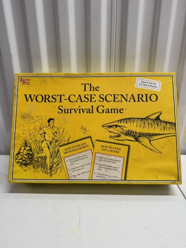 Vintage The Worst Case Scenario Survival Board Game University Games ...