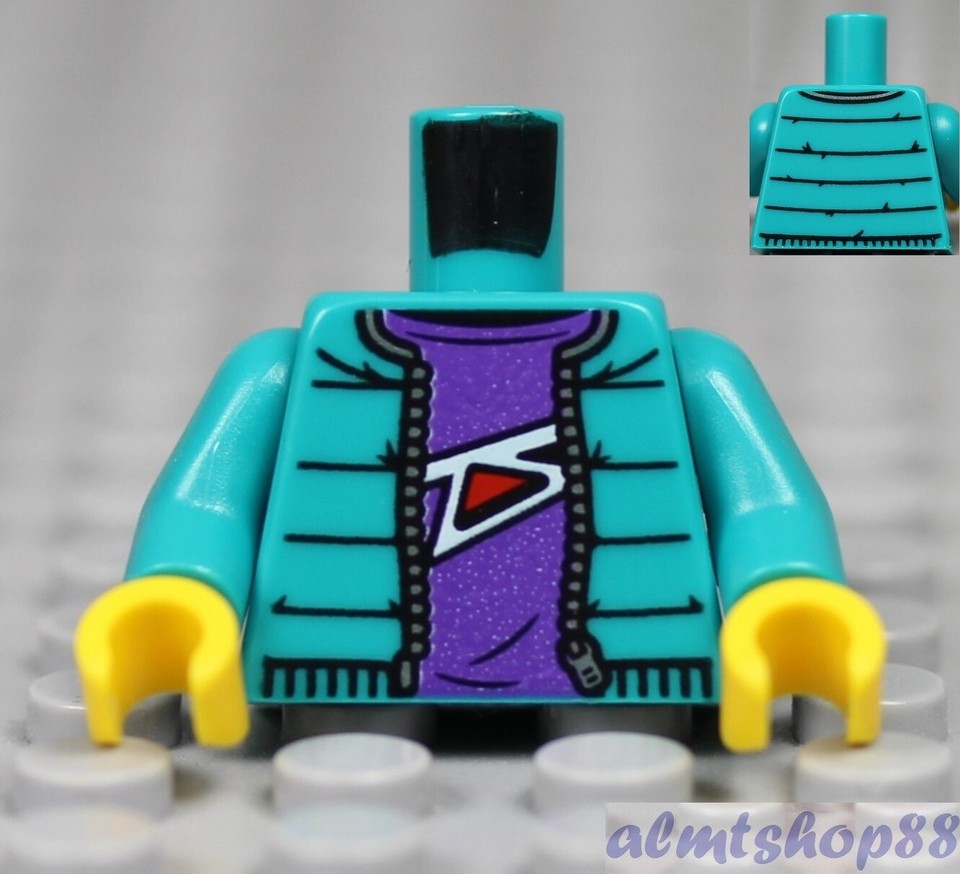 LEGO - Torsos CITY Male - PICK YOUR STYLE - Minifigure Body Parts Vest ...