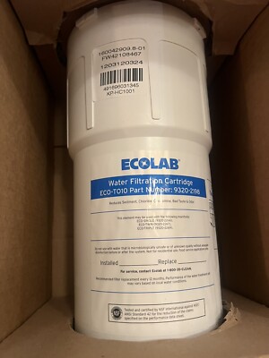 ECOLAB TO10 HIGH CAPACITY WATER FILTER 9320-2198 FILTRATION T010 | eBay