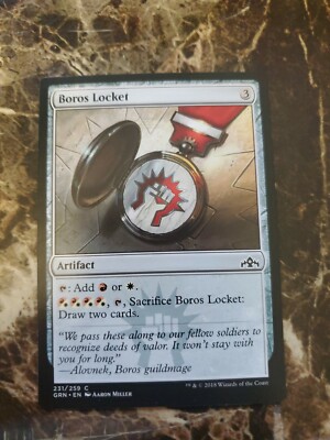 Magic the gathering Boros Locket Artifact | eBay