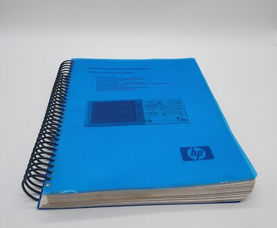 Manuals & Books - Vintage Hp