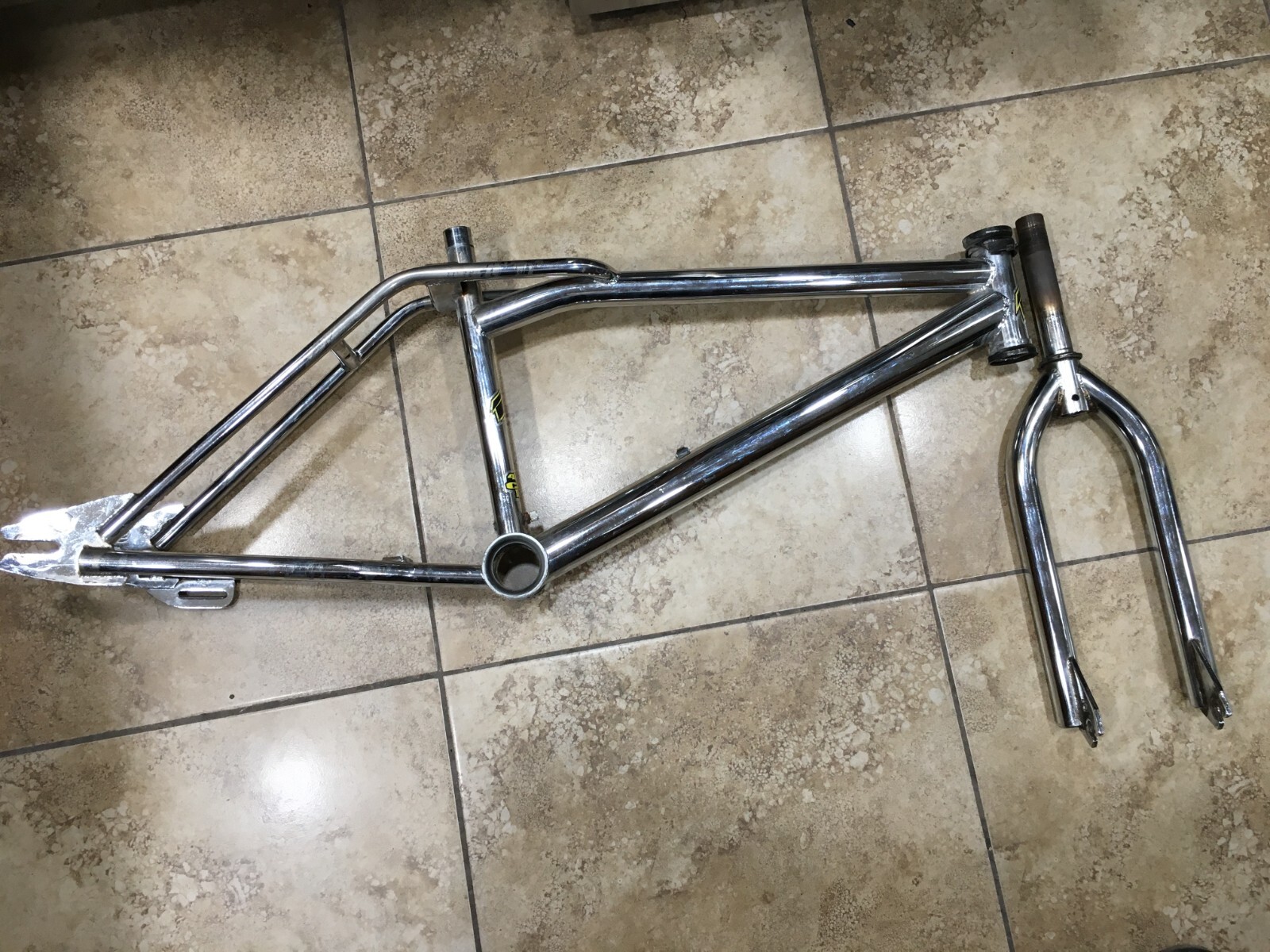 Dyno Slammer Oldschool bmx frame and fork Estate Find | eBay