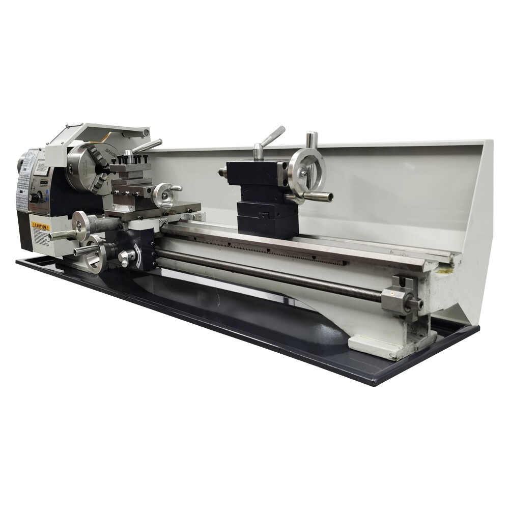 8 * 32" Double Chucks Bench Precision Metal Lathe 110V Inch Thread ...