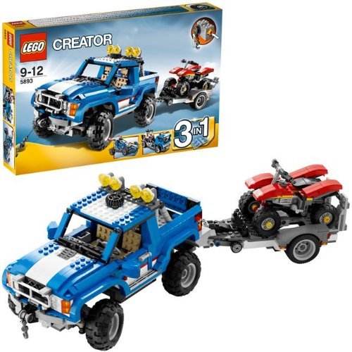 LEGO® Creator 5893 Geländewagen mit Quad NEU ungeöffnet 3 in 1 Modelle ...