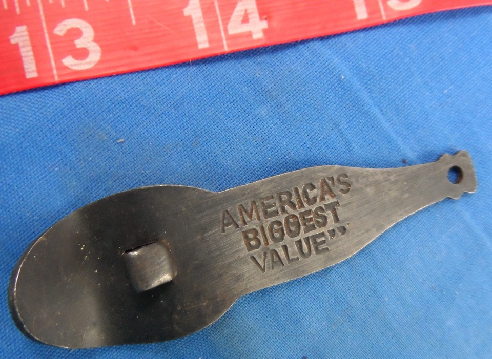 Vintage Pepsi Cola Soda Bottle Opener Metal 2-7/8" Long America's ...