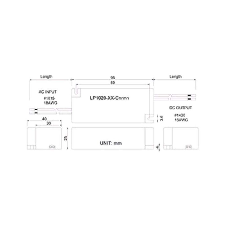 Tech Class 2 LP1020 Series - LED Driver - 12V Switching Power Supply | eBay
