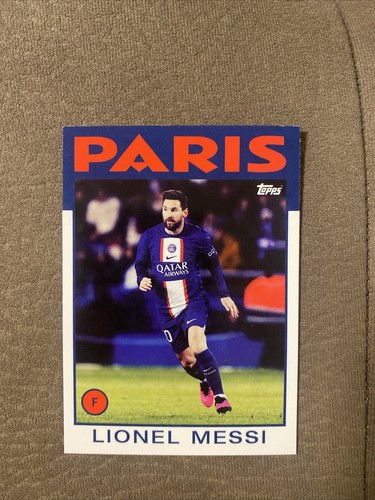 TOPPS PSG BOX TEAM SET 2023 - INSERT PARIS LIONEL MESSI | eBay