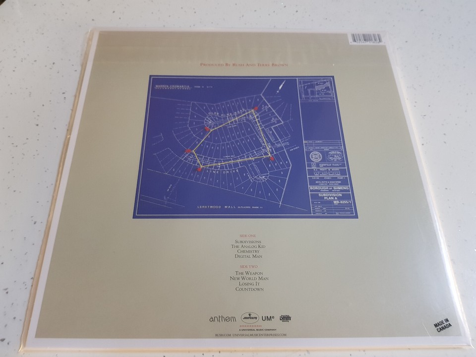 Rush - Signals - 12" Audiophile 180gm Vinyl Album -New | eBay