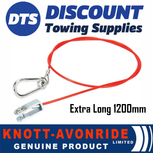 Genuine Knott Avonride 203202.002 1200mm Long Caravan clevis Brake Away ...