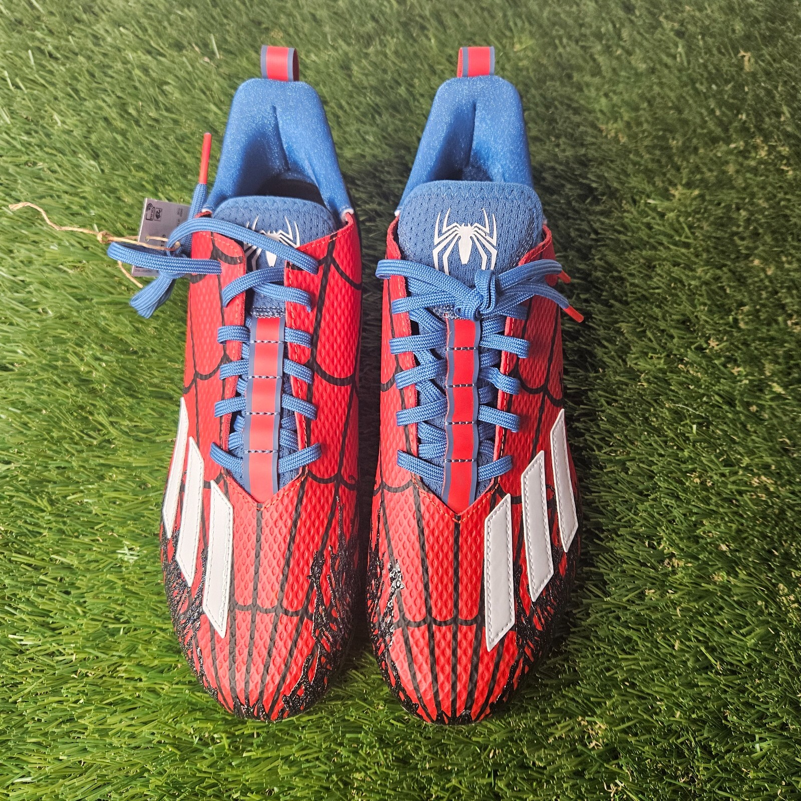 Adidas Adizero Spiderman Football Cleats New Mens Sizes 9-14 IG9727 | eBay