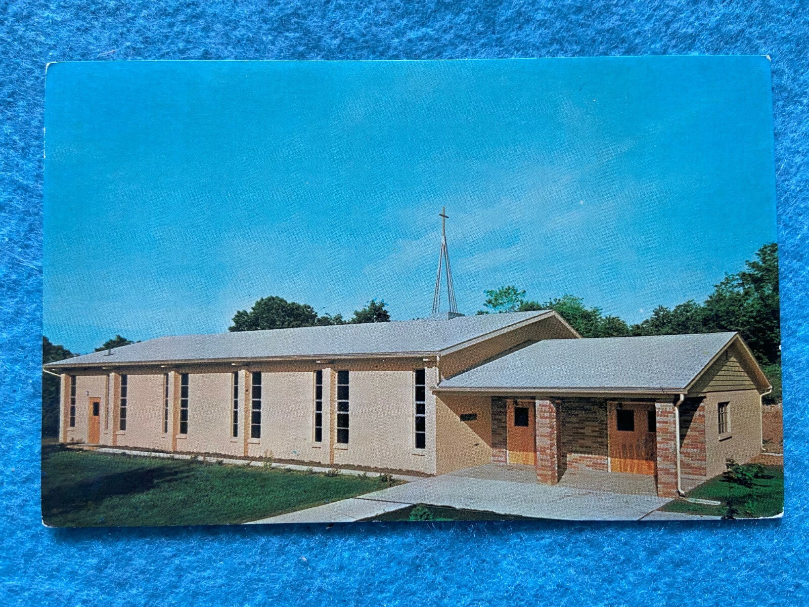 Bishop Gomez Chapel, Camp Baber. Cassopolis, Michigan Vintage Postcard ...