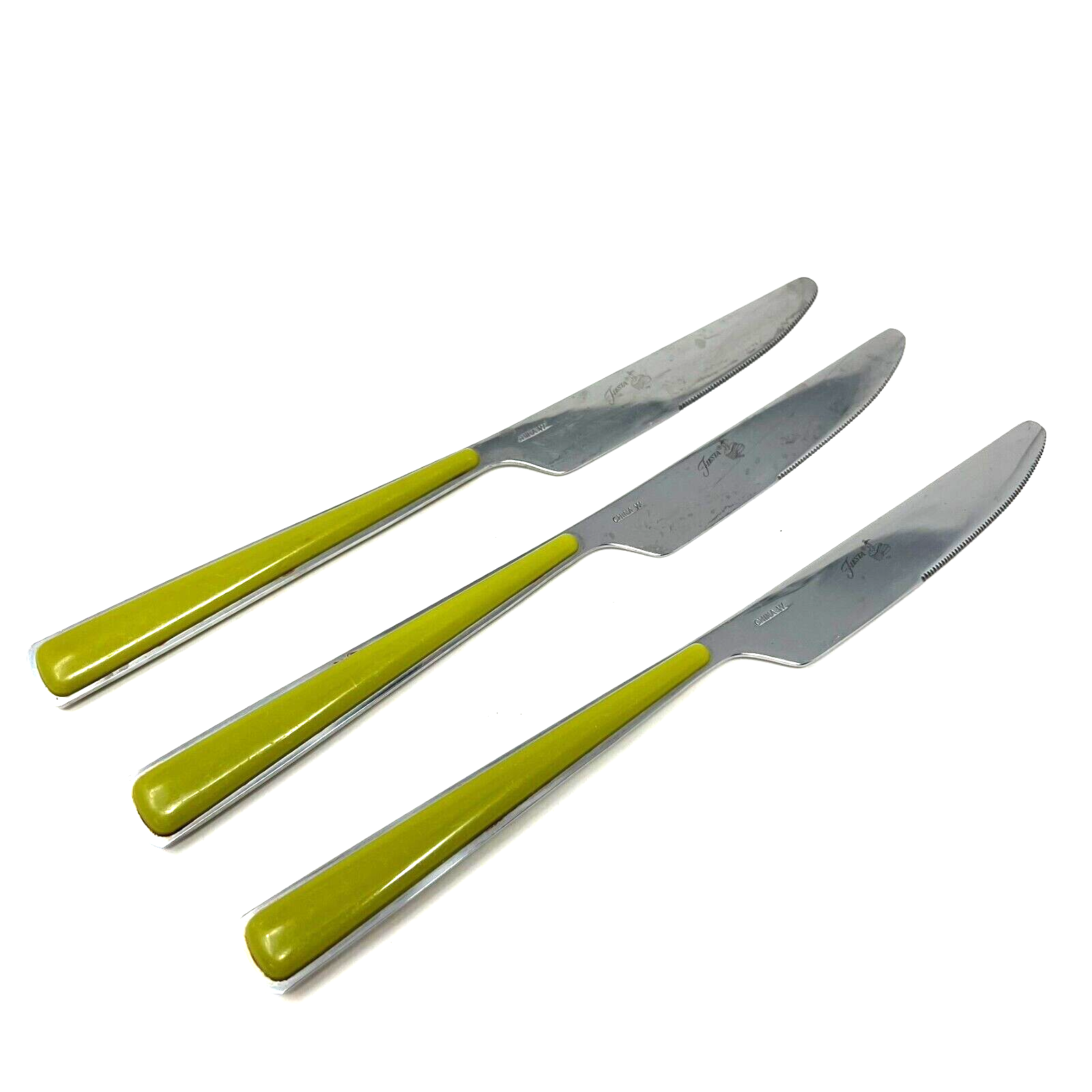 Fiesta Flatware Replacement Pieces - Lot of 3 Dinner Knives 9 ...