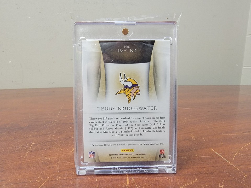 Panini Immaculate Collection Logo Patch RC Rookie 12/13 Teddy ...