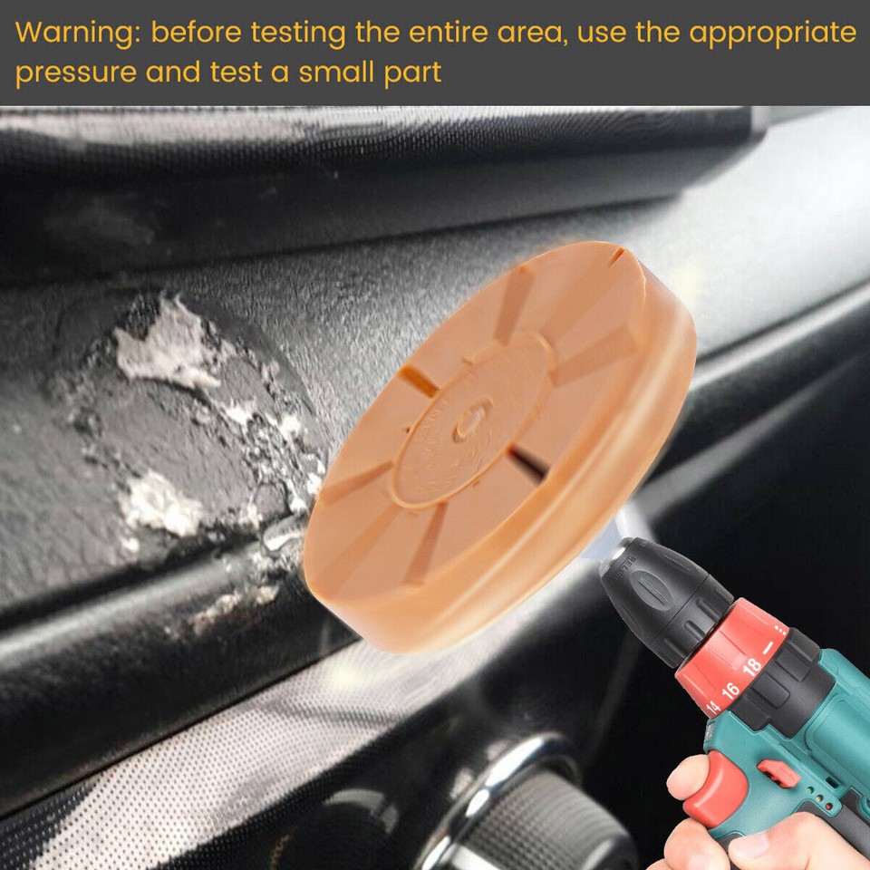 3.54'' Car Decal Remover Rubber Eraser Wheel Tool for Drill Adhesive ...