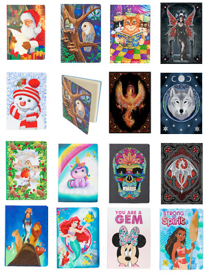 Craft Buddy Crystal Art 5D Diamond Painting Decorative Notebook Kit ...