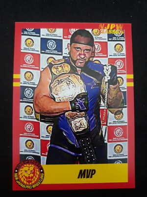CUSTOM NJPW New Japan Pro Wrestling Trading Card 2021 MVP #73 | eBay