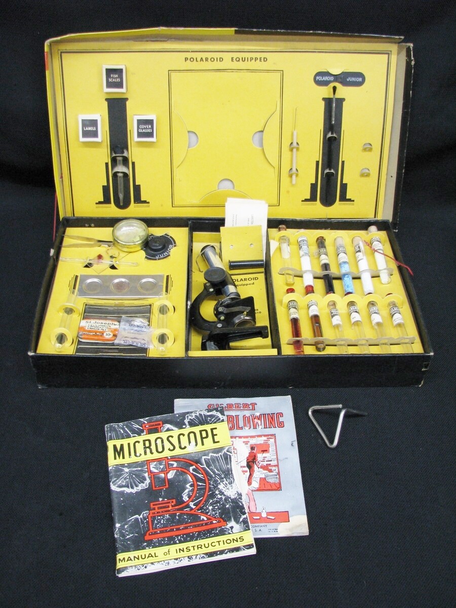 Vintage Gilbert Chemistry Outfit and Microscope Set No. 6 | eBay