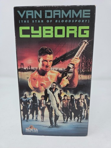 Cyborg VHS 1989 Jean-Claude Van Damme 80s Action VG+ Condition ...
