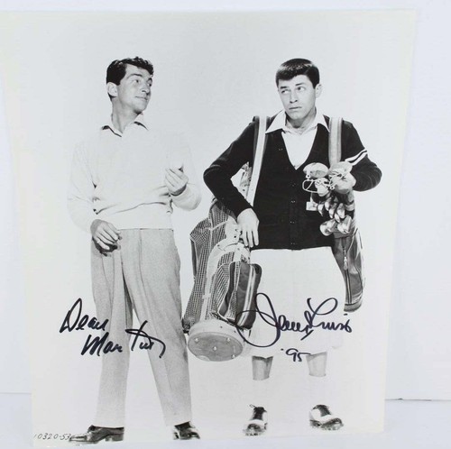 Dean Martin and Jerry Lewis Autographed Picture- Authenticated | eBay