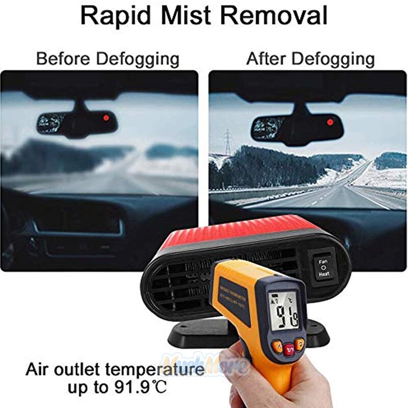 120W-500W Electric Car Heater Windshield Defogger Defroster Air ...