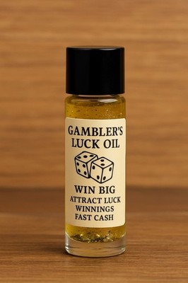 Gamblers Luck Oil - Win Big, Attract Luck, Winnings, Fast Cash | Ritual ...
