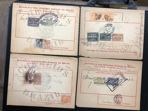 Brazil 1920's Parcel postal orders with revenues | eBay
