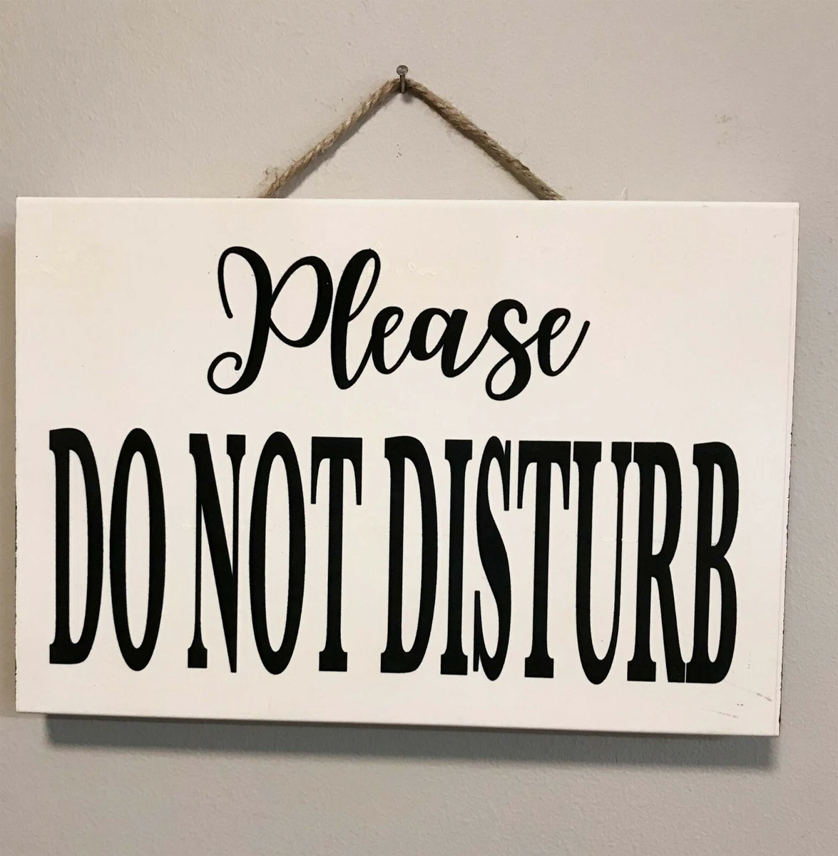 Please Do Not Disturb Sign Printable