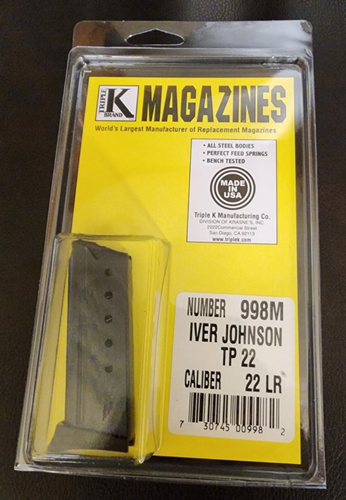 Iver Johnson TP22 (TP-22) .22LR Triple K 998m American Arms PX-22 ~7 rd ...