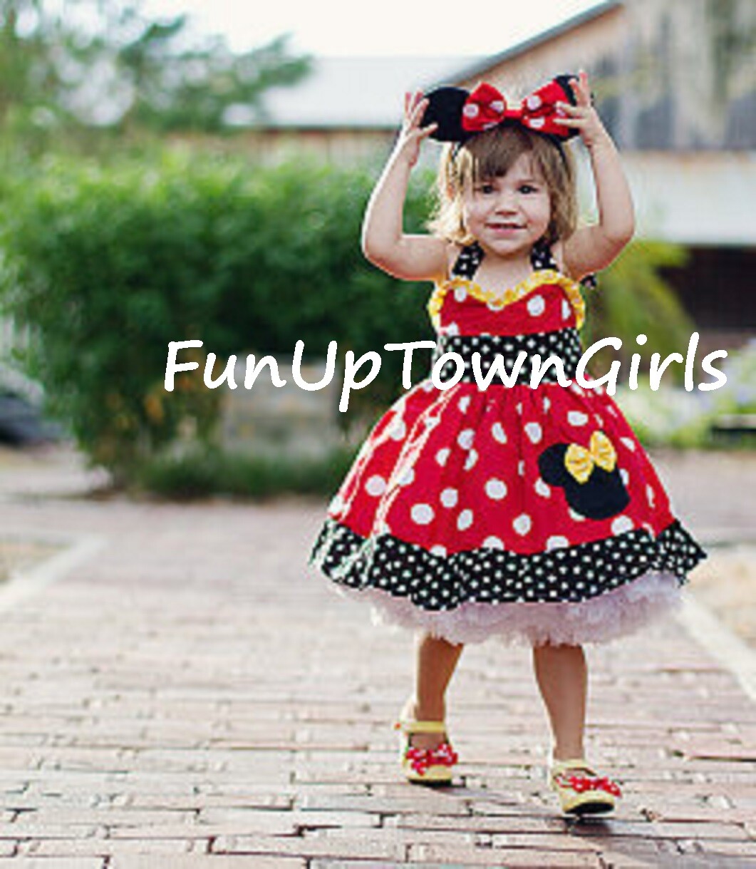 Girls Toddler Spring Summer Red And white Polka dot Sweetheart Halter ...