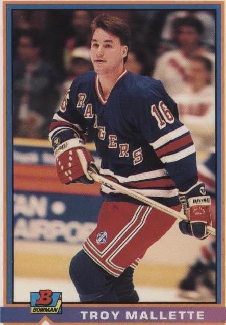 1991-92 Bowman - Troy Mallette #65 for sale online | eBay